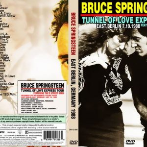 Bruce Springsteen – East Berlin, Germany (1988) (1 PAL DVD-R disc ...