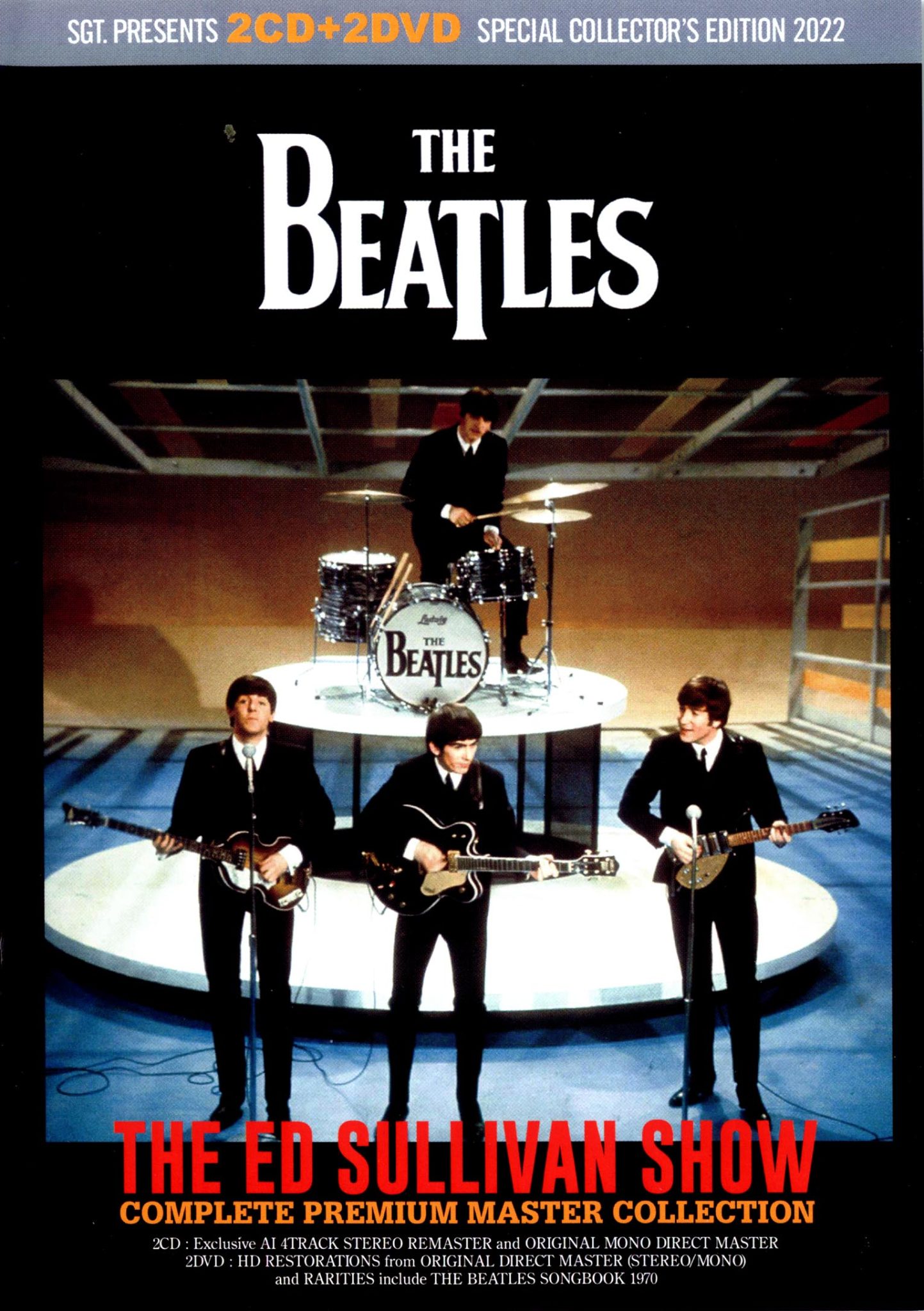 Beatles – The Ed Sullivan Show Complete Premium Master Collection (2 ...