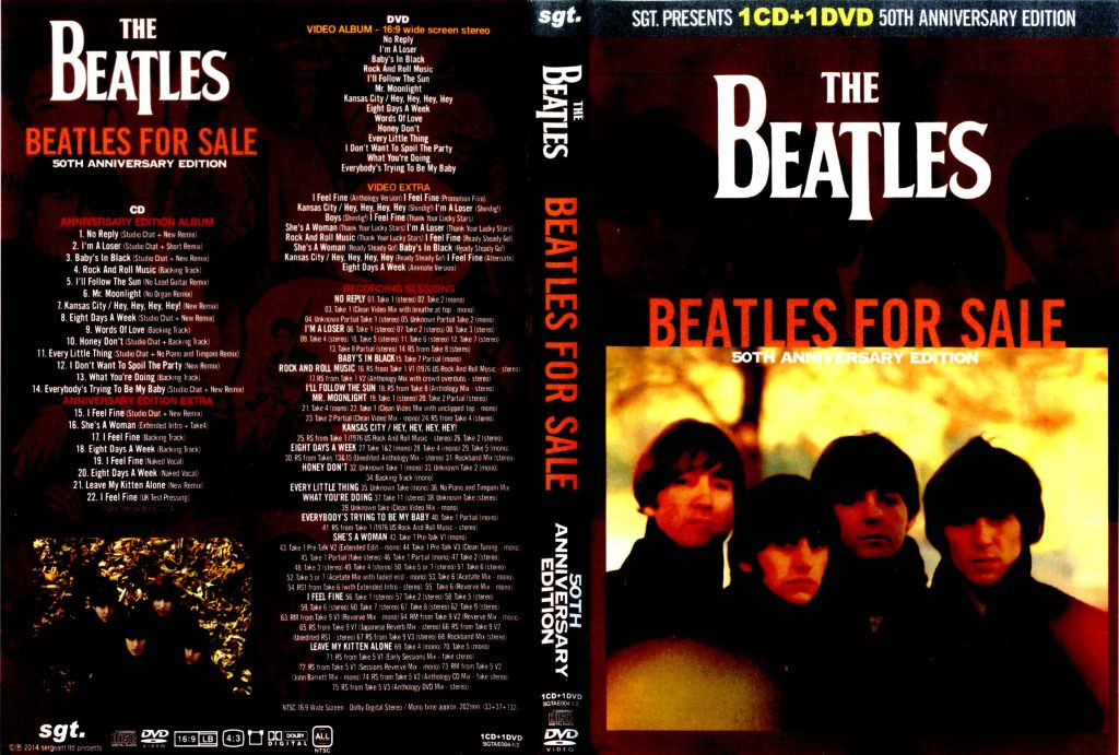Beatles – Beatles For Sale 50th Anniversary Edition (1 CD-R disc + 1 ...