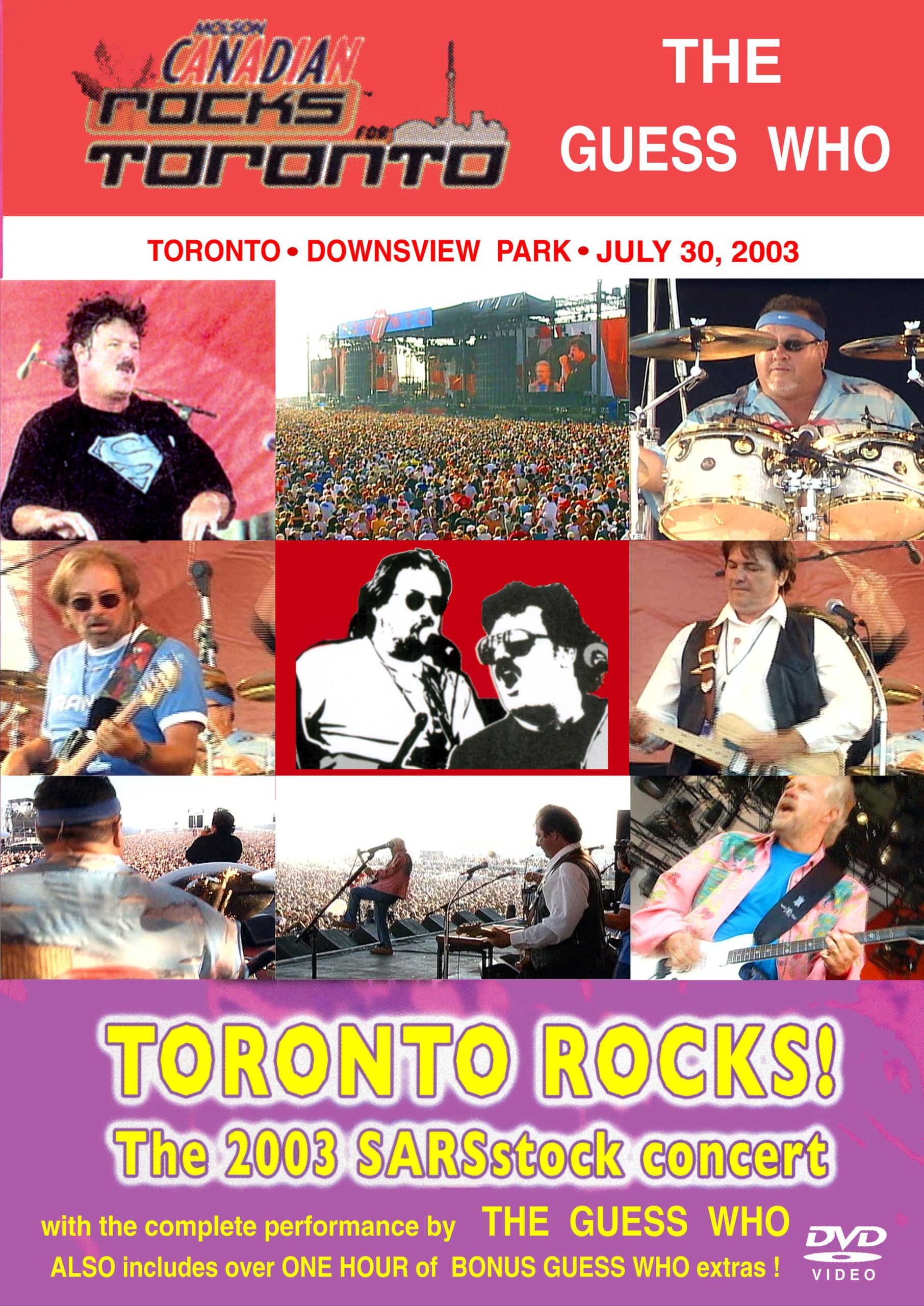 Guess Who – Sarstock 2003 & Extended Bonus Performances (1 DVD-R disc ...