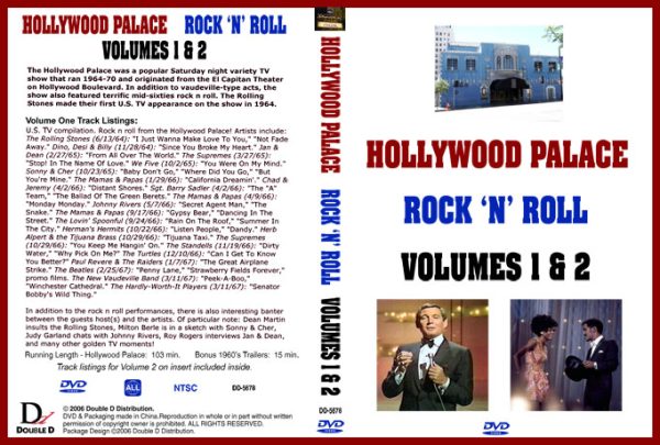 Hollywood Palace Rock And Roll (2 NTSC DVD-R discs) – Kaleidoscope Video