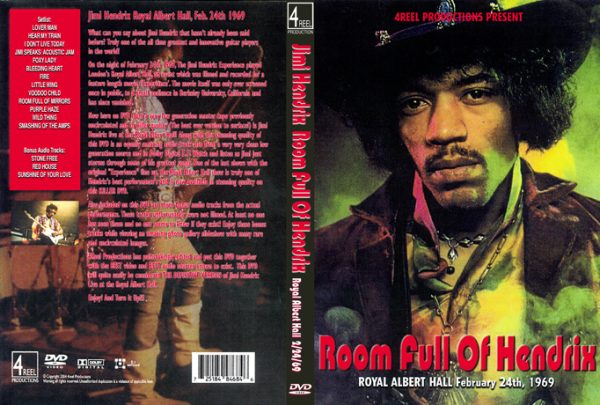 Jimi Hendrix – Room Full Of Hendrix (NTSC DVD-R disc) – Kaleidoscope Video