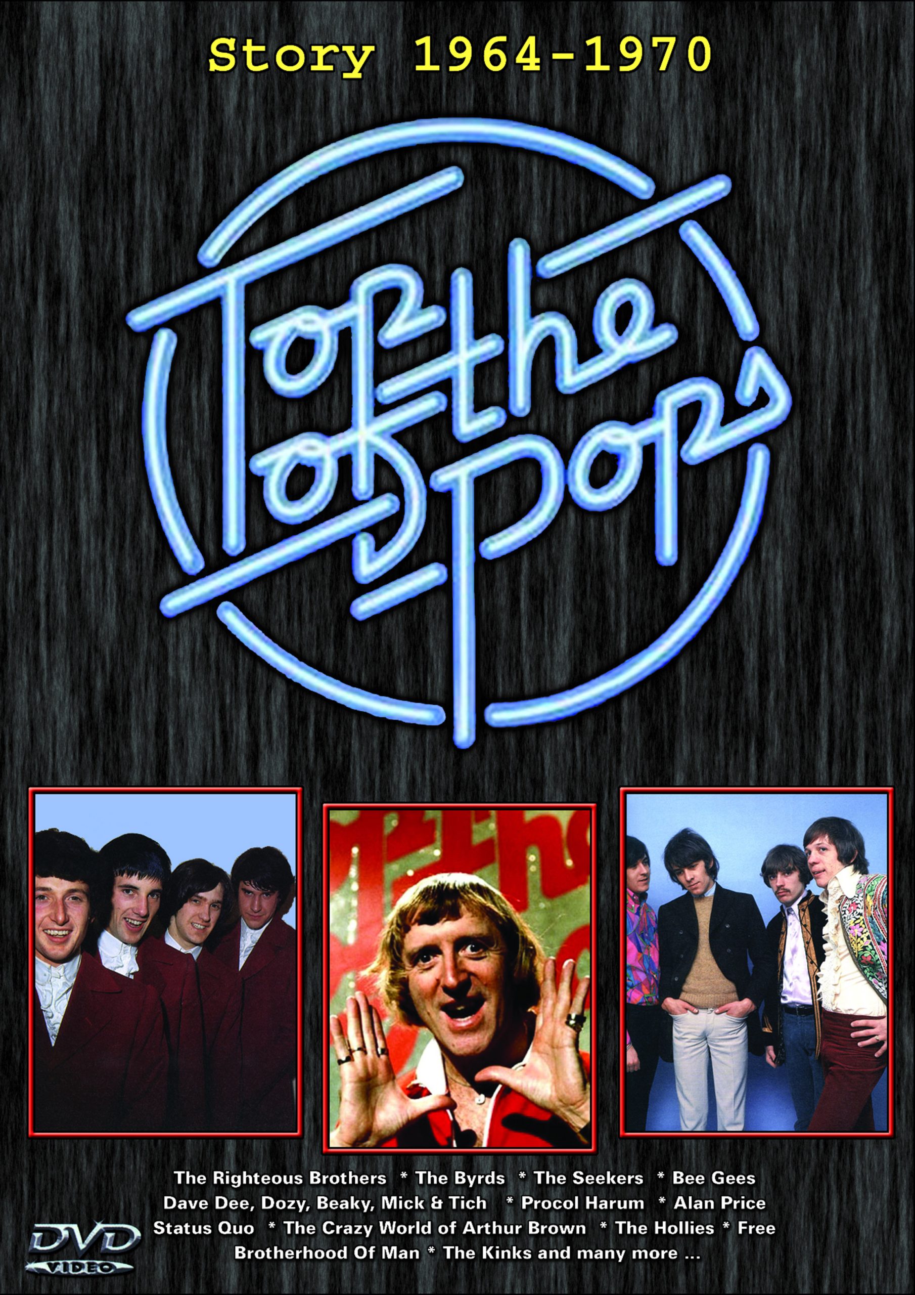Top Of The Pops Story (1964-1970) (1 DVD-R disc) – Kaleidoscope Video