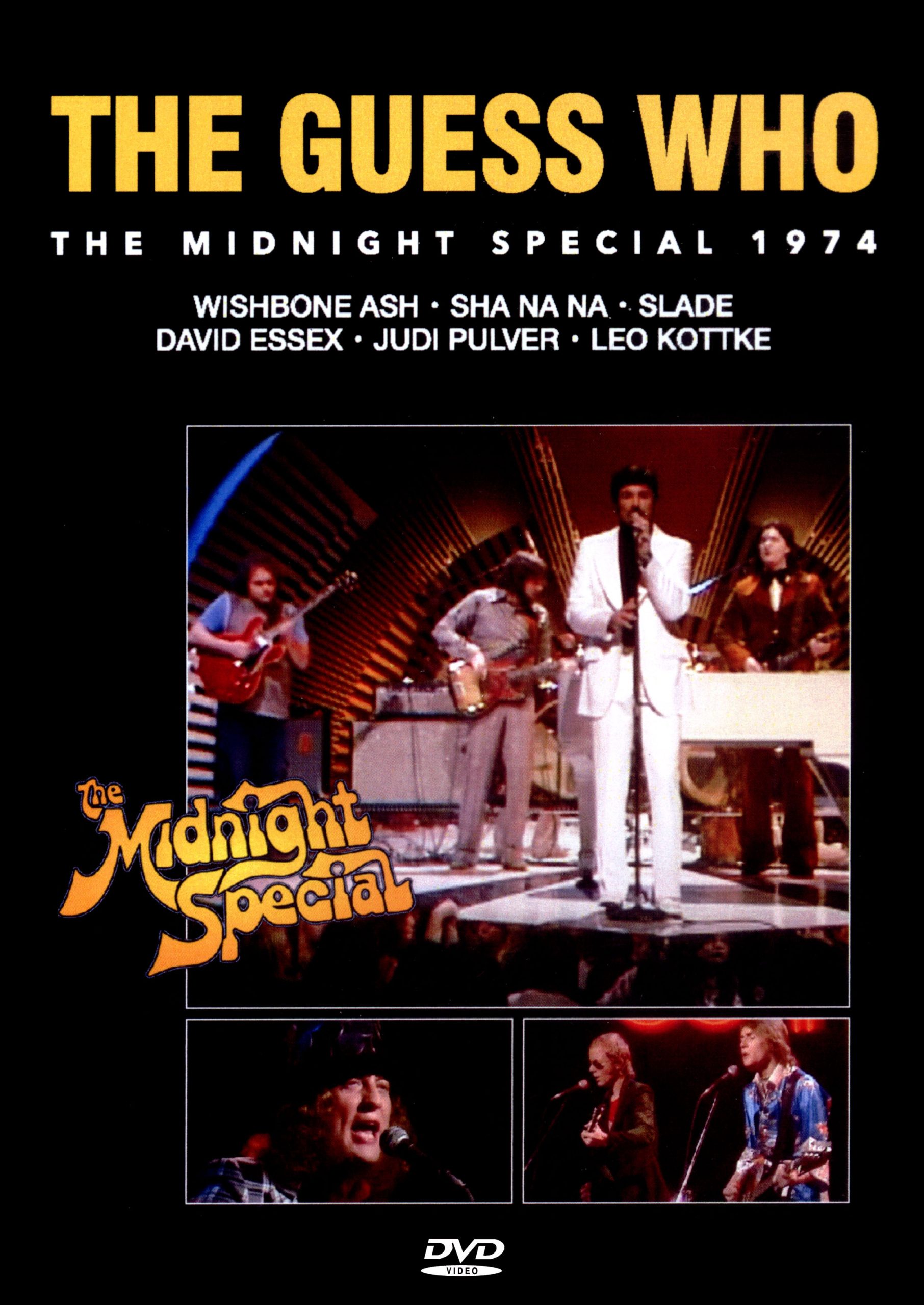 Midnight Special – Guess Who (& other artists) (1 DVD-R disc ...